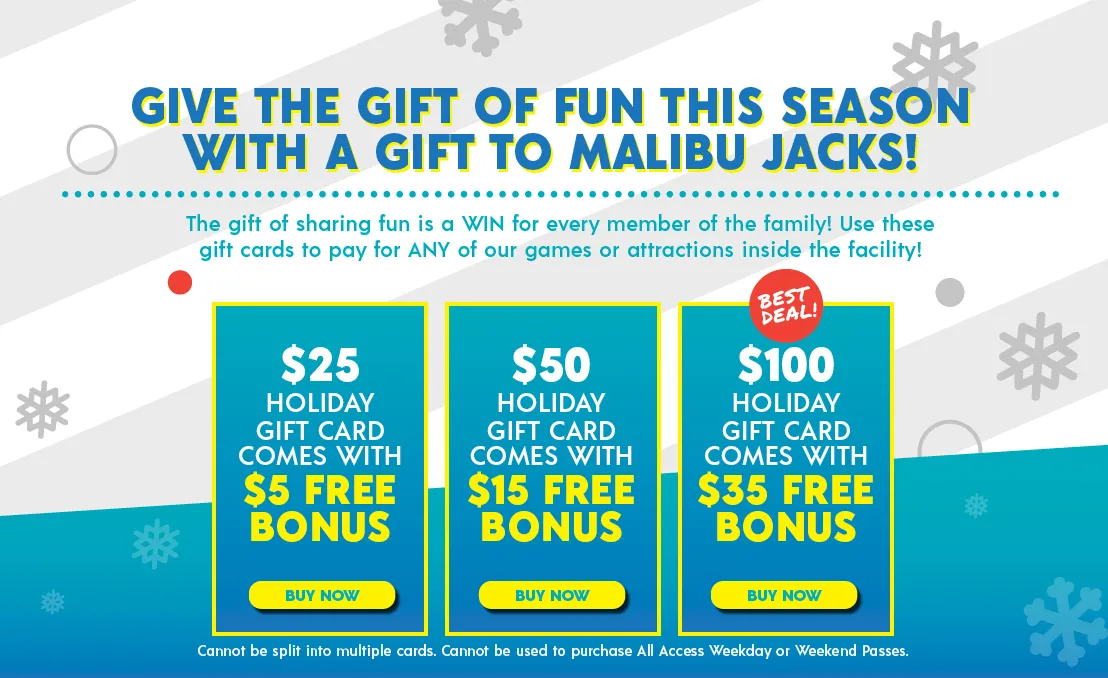 Current Deals at Malibu Jack's Family Fun Park in Louisville