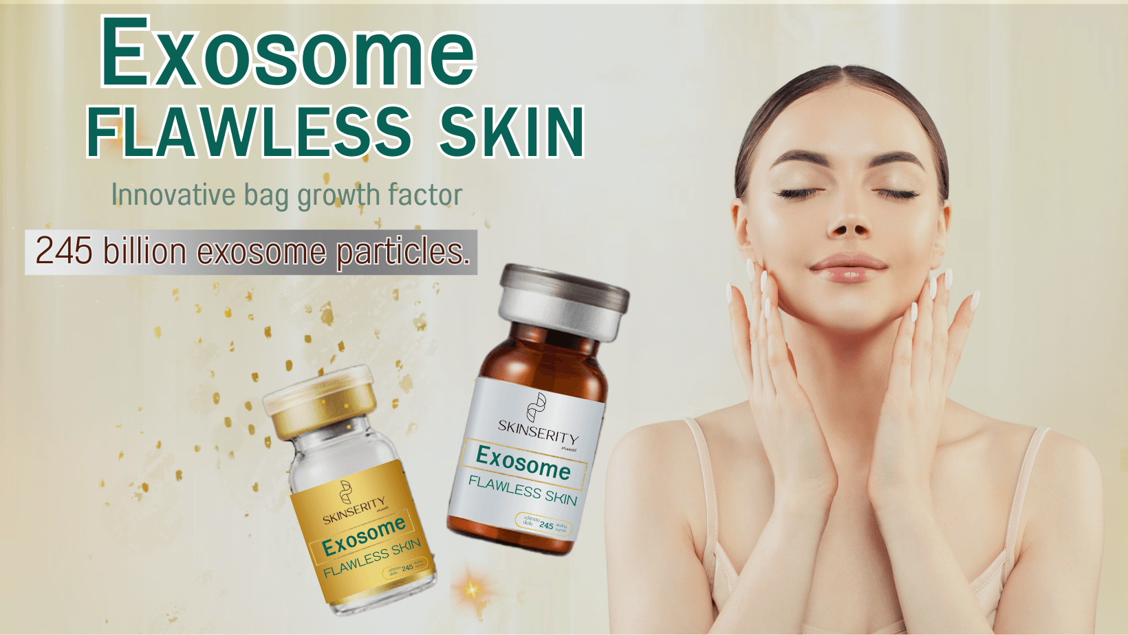 ฉีด Exosome สร้างเซลล์ผิวใหม่ | Skinserity