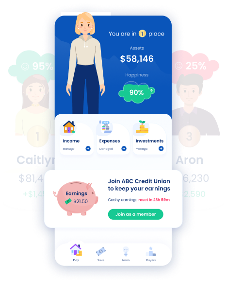 Cashy - Drive young people to your credit union