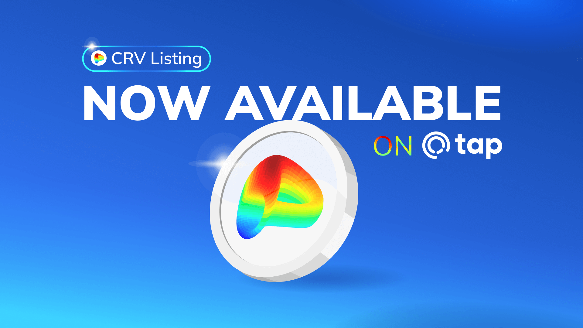 Tap now supports Curve Dao (CRV)