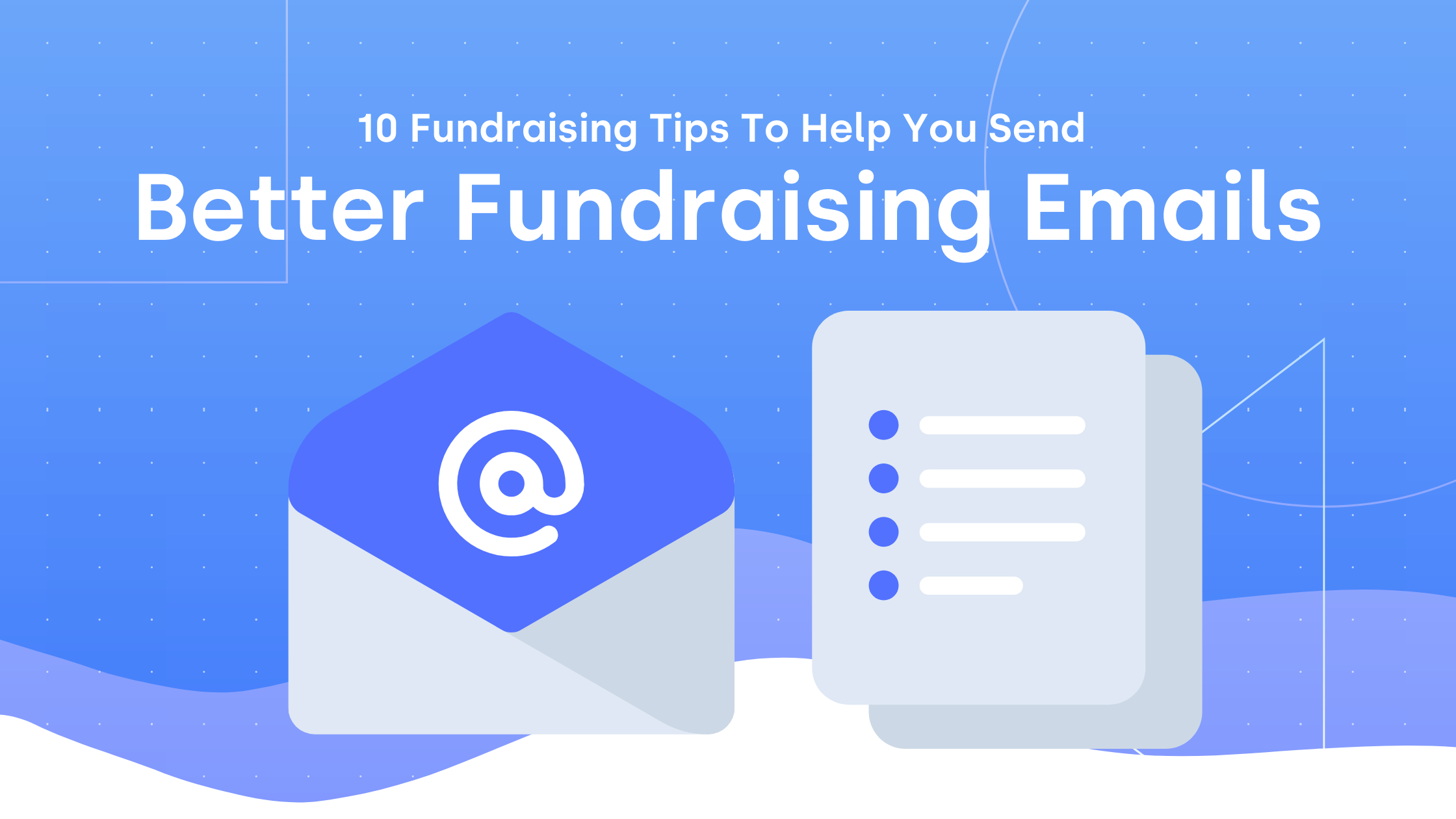 Email Appeal Checklist - Free Tools from DonorDock