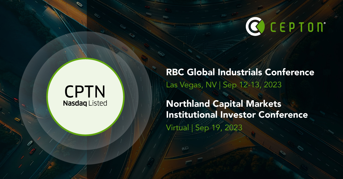 Cepton, Inc. Announces Participation in September 2023 Investor Conferences
