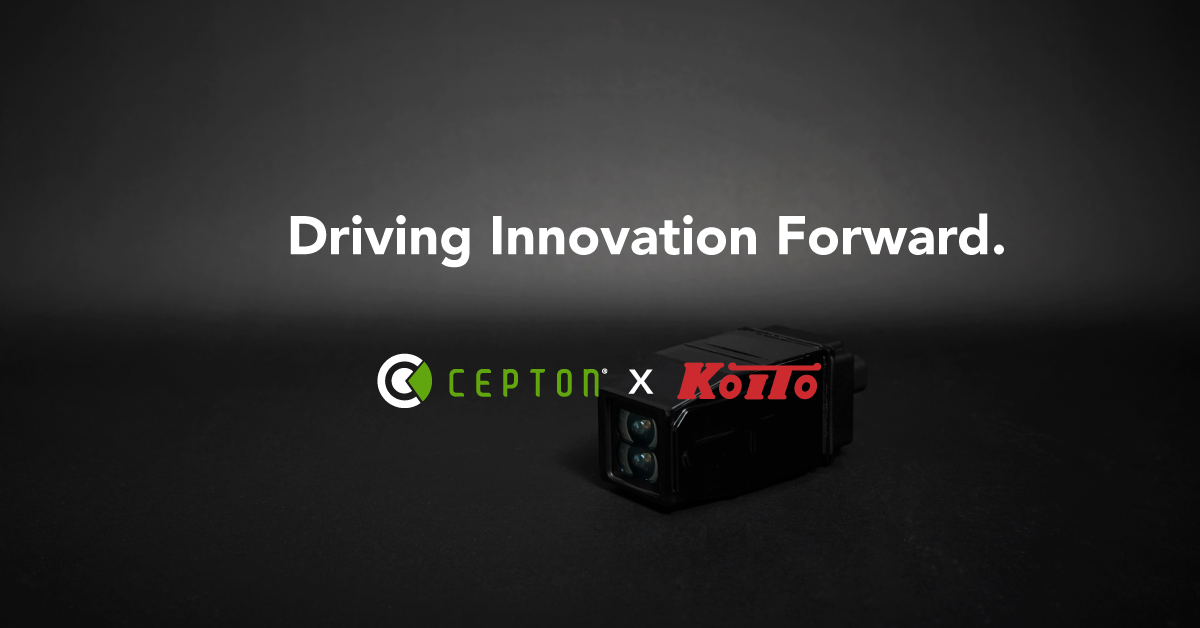 Cepton Announces Significant Engineering Contract with Koito