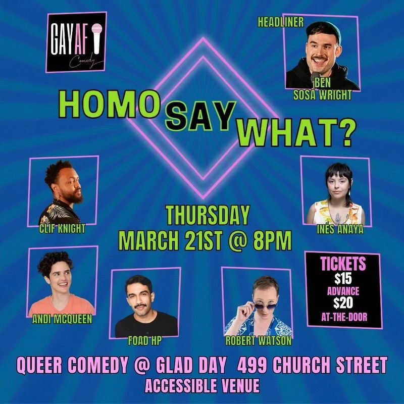 List of Queer and Gay Events in Toronto | YOHOMO