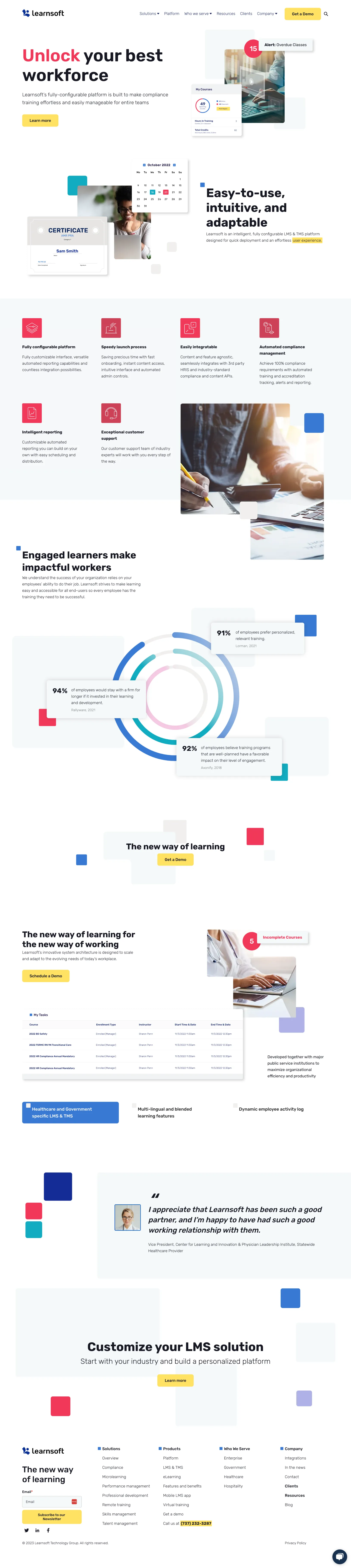 A new, innovative and playful brand for Learnsoft