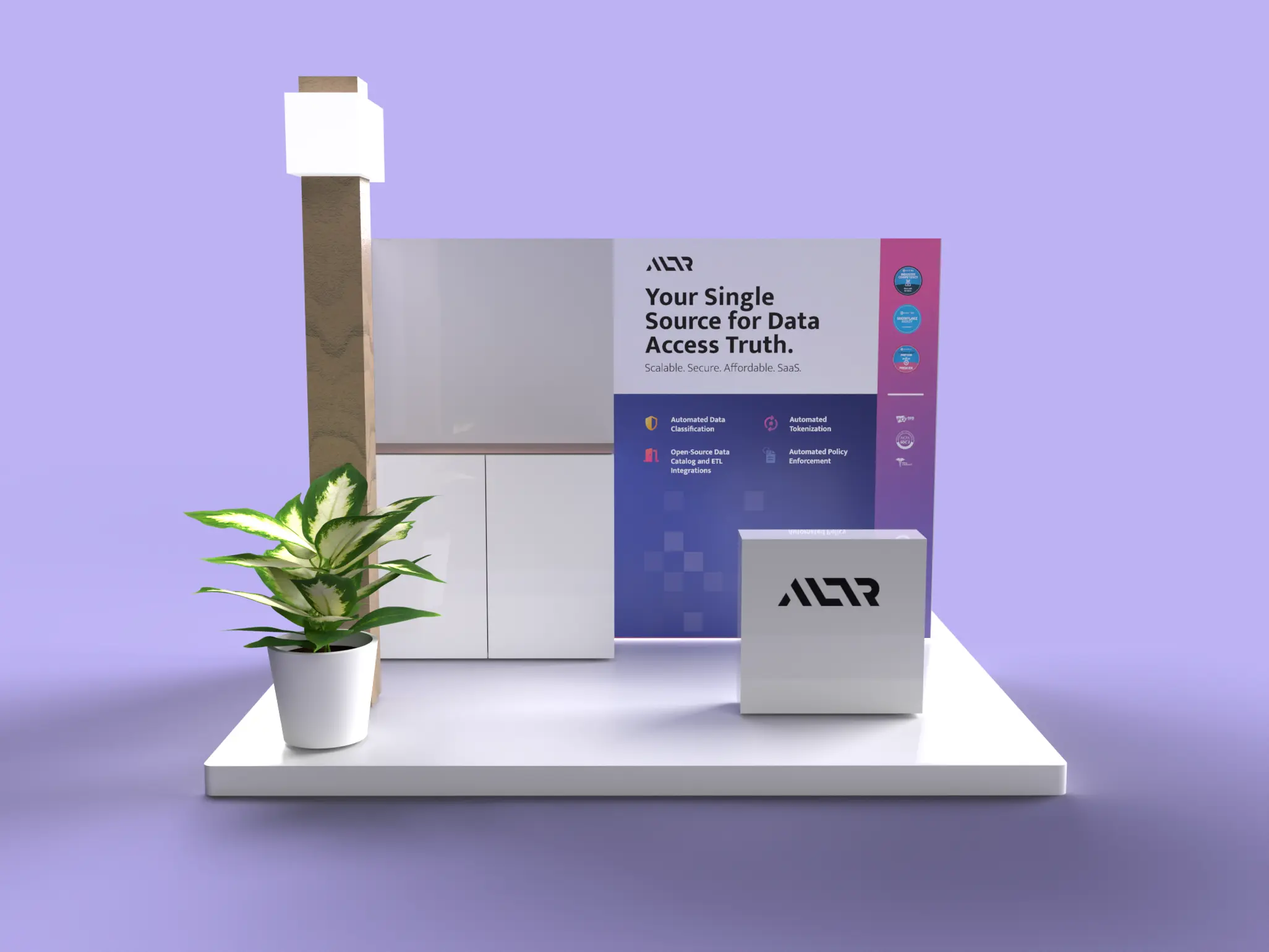 ALTR Snowflake Summit Booth | Works