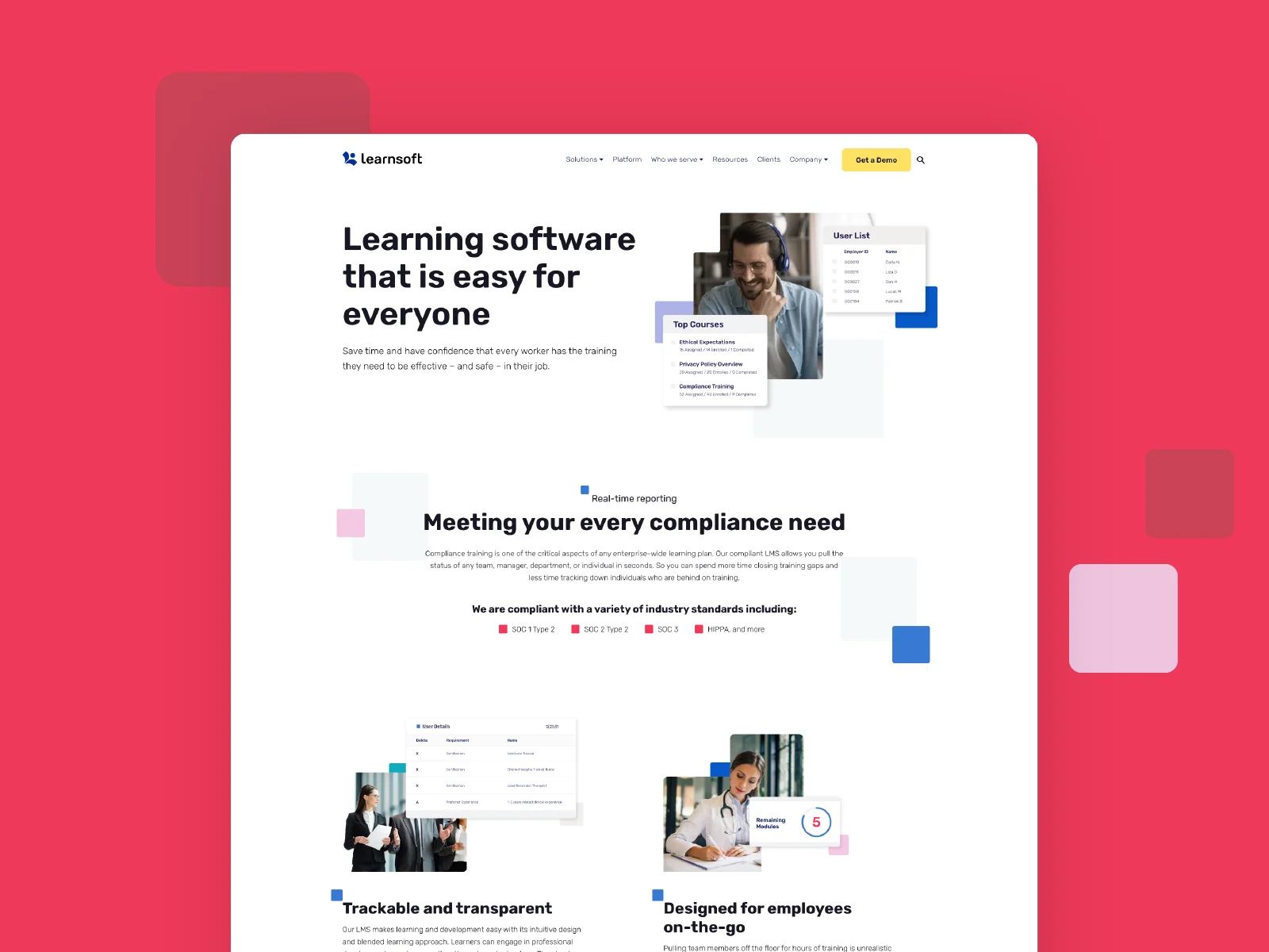 Learnsoft Personas | Works