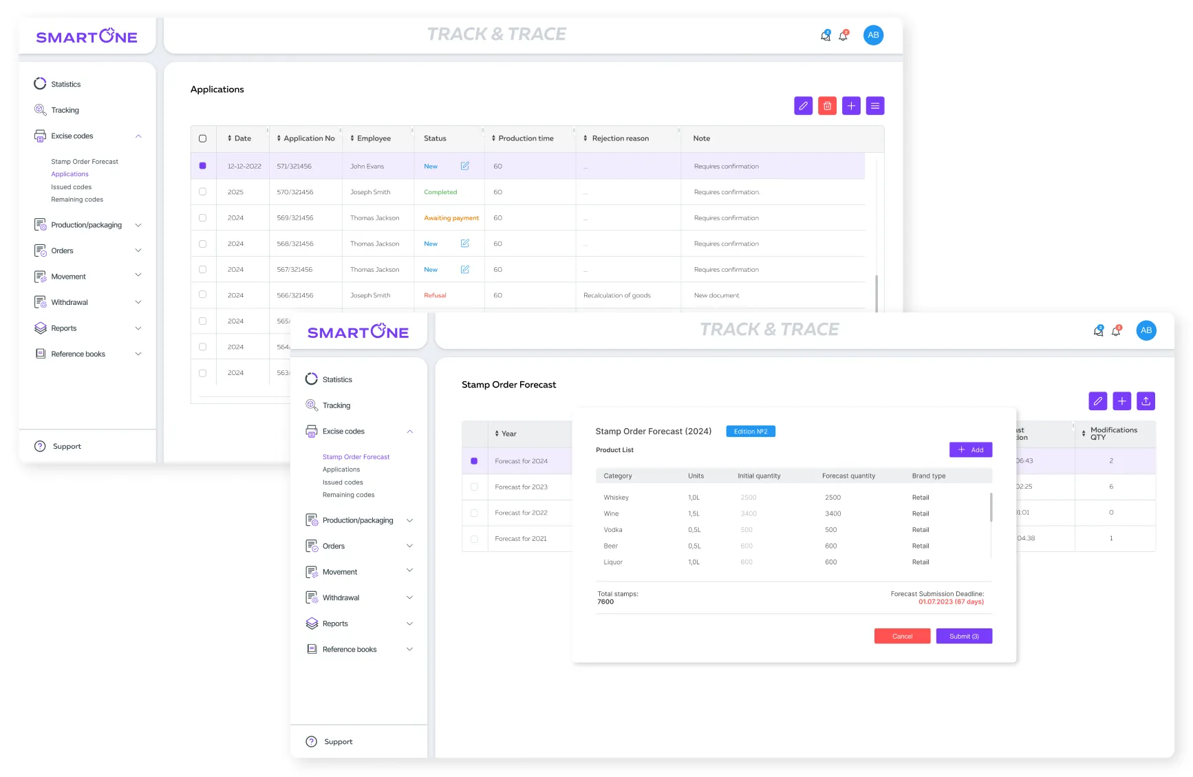 SmartOne Track&Trace