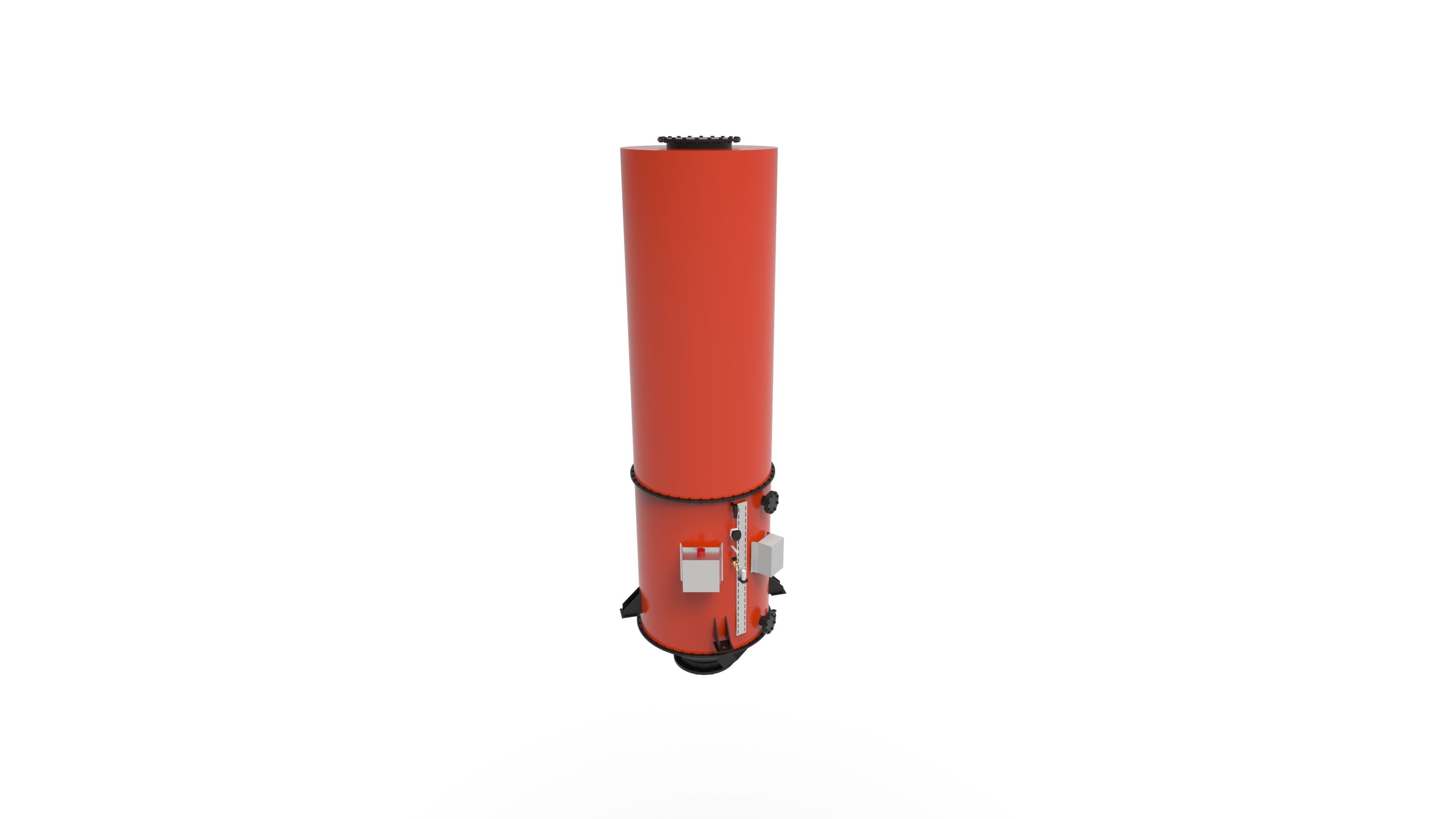 Silencer with exhaust gas economizer - Single - Economizers and Heat ...