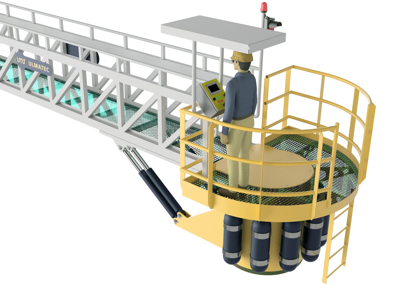 25m Gangway - Personnel logistics - Ulmatec