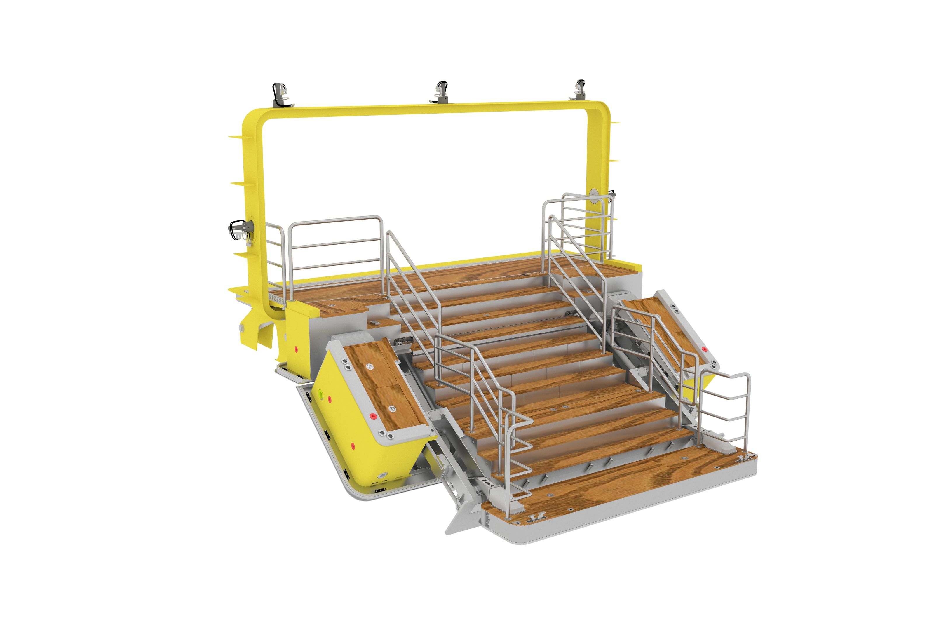 Atrium and lobby hatch - Personnel logistics - Ulmatec