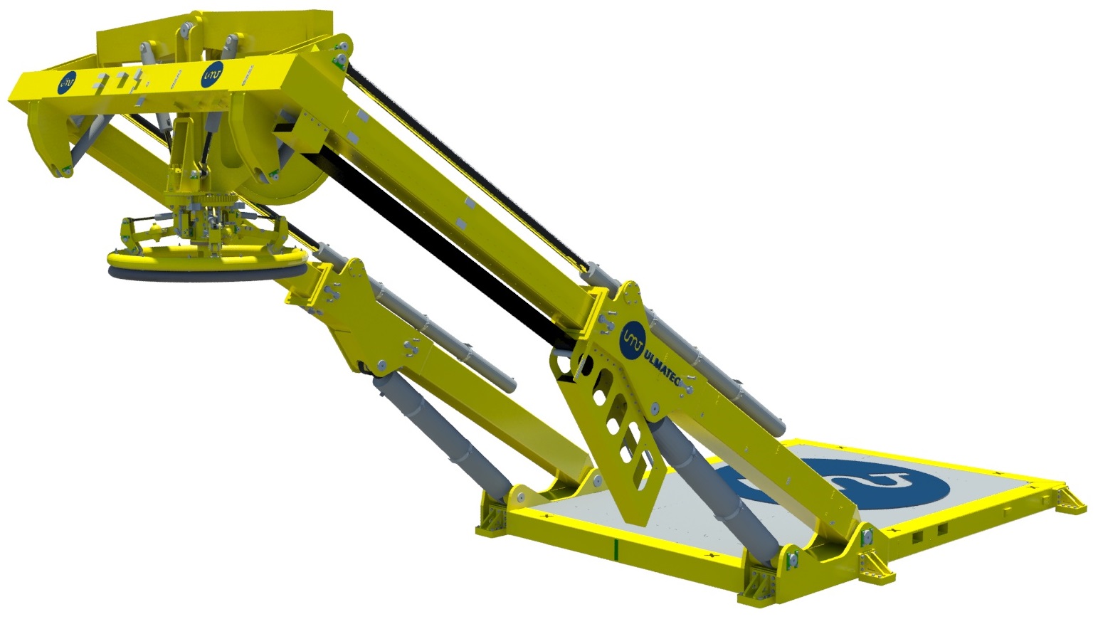 Telescopic LARS - a frame - Subsea handling - Ulmatec