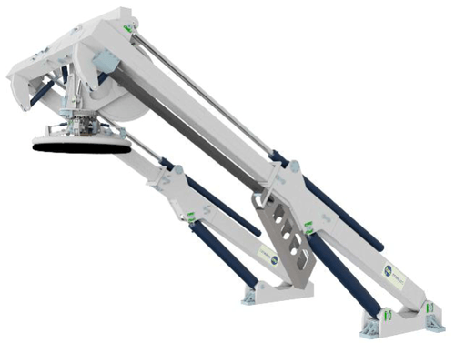Telescopic LARS - a frame - Subsea handling - Ulmatec
