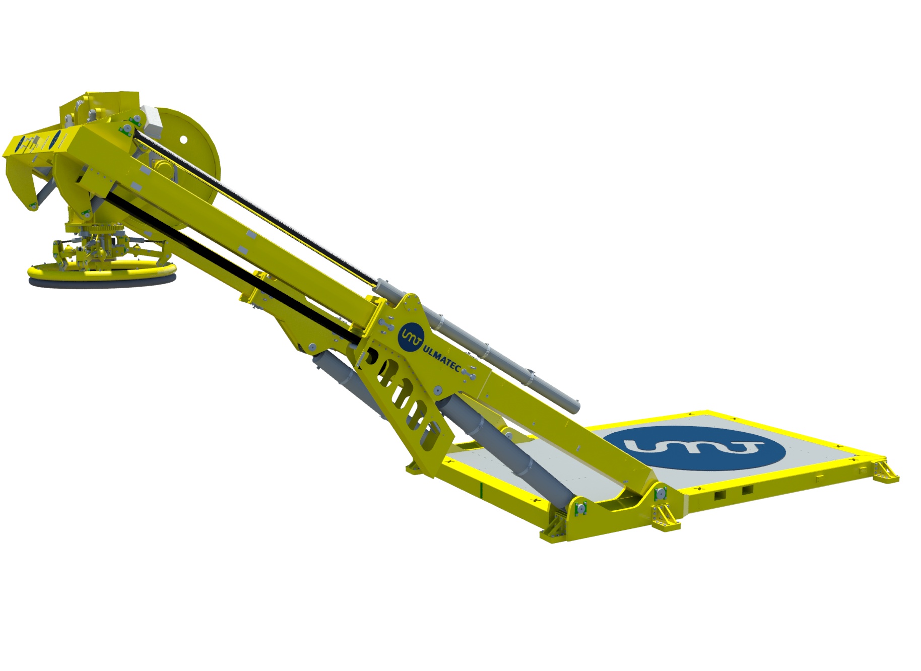 Telescopic LARS - a frame - Subsea handling - Ulmatec