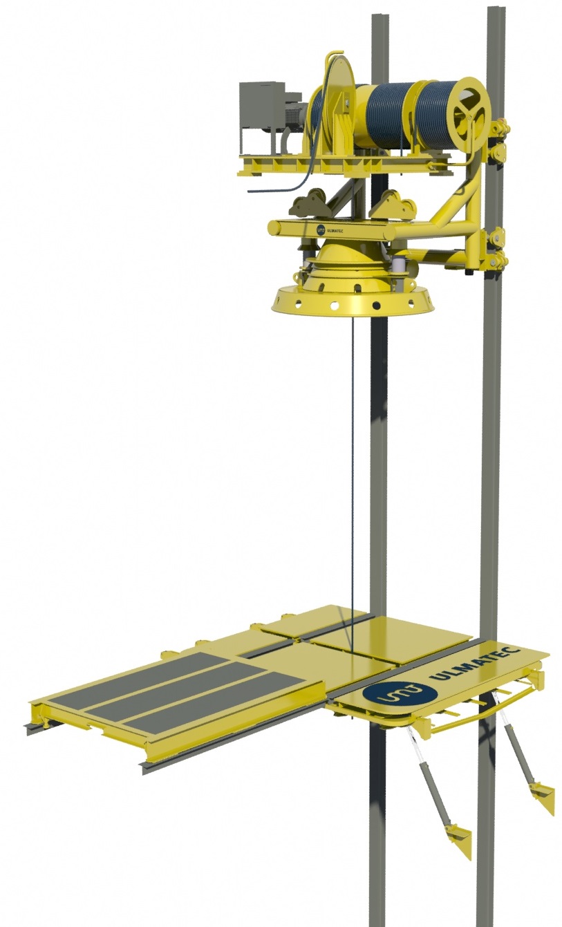 Moonpool LARS-system - Subsea handling - Ulmatec