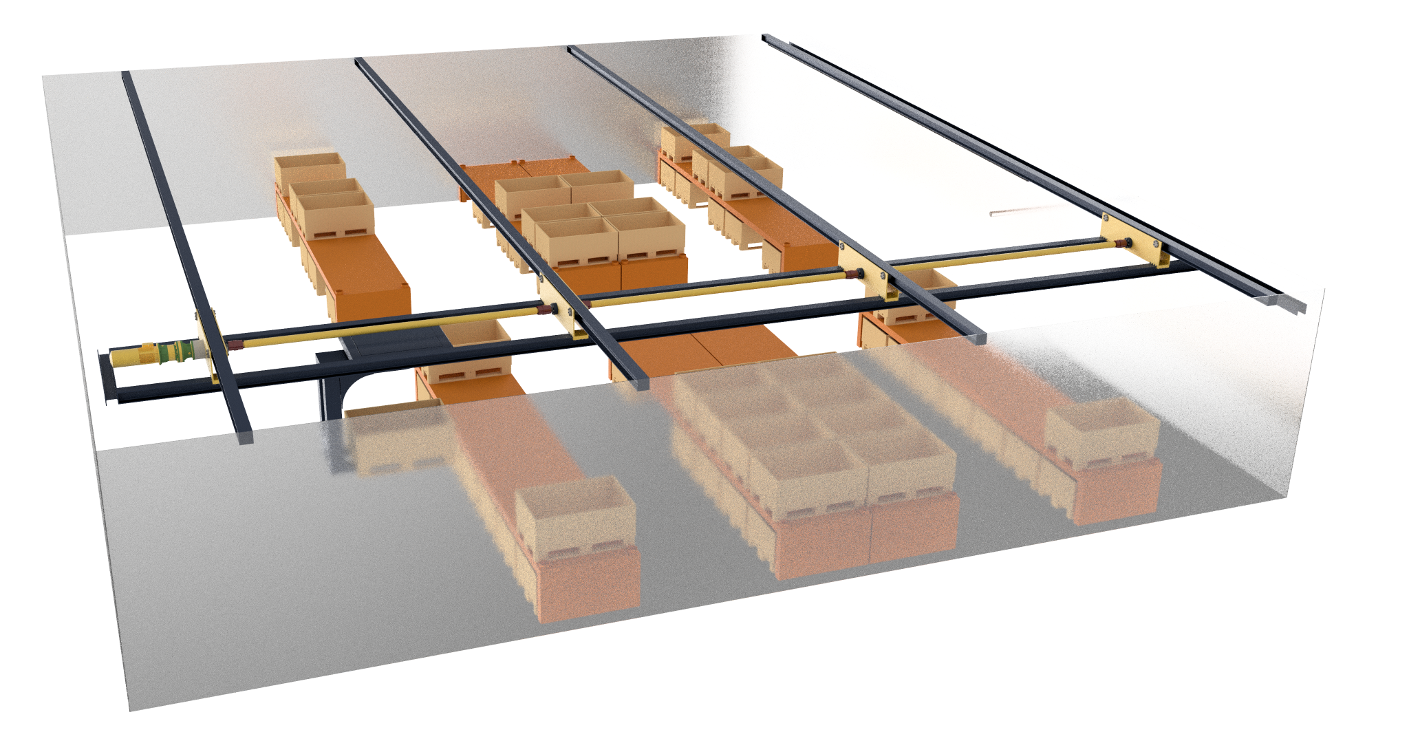 Gantry Crane system - Deck handling and cargo solutions - Ulmatec