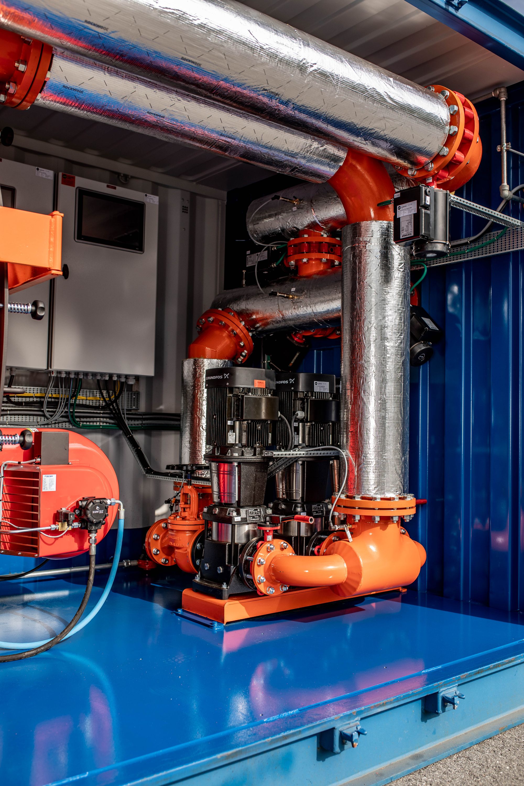 Containerized Heating Systems - Thermal Energy Management - Ulmatec