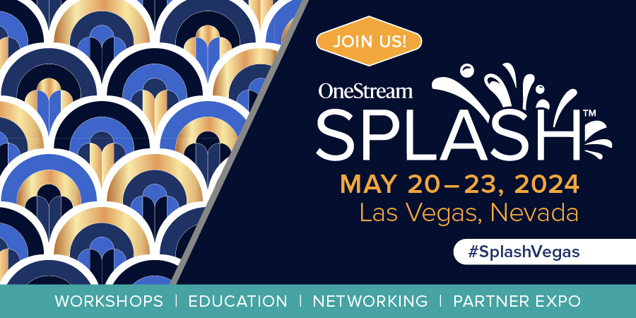 OneStream Splash User Conference & Partner Summit, Caesars Forum ...