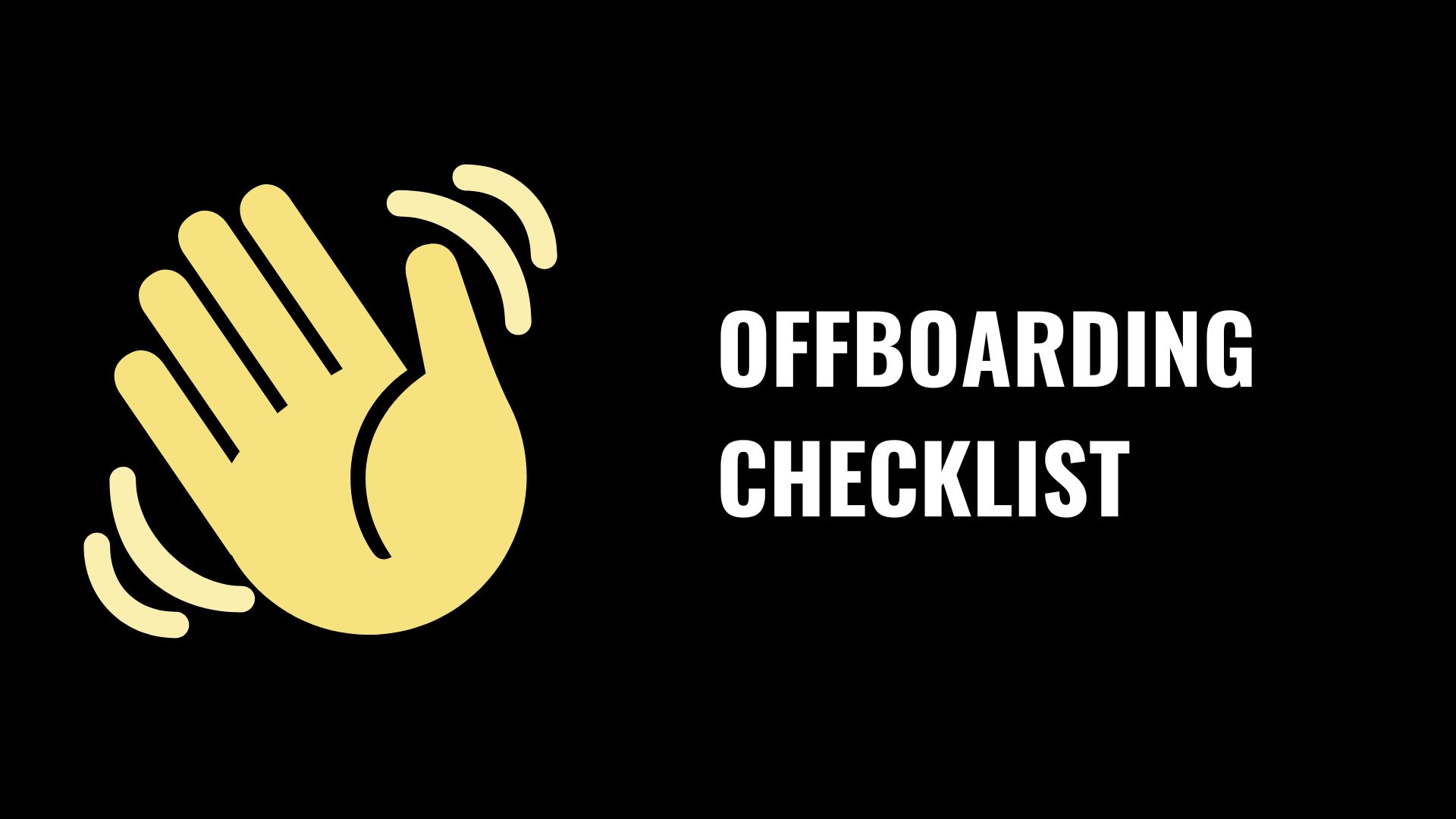 Offboarding Checklist | Operations Template from Coaching Founder
