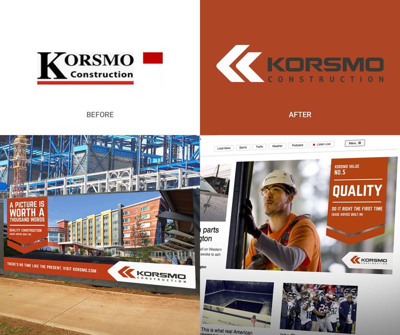Korsmo Construction | Brand, Website, Marketing