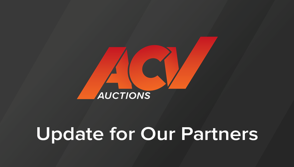 An Update from ACV | ACV Auctions