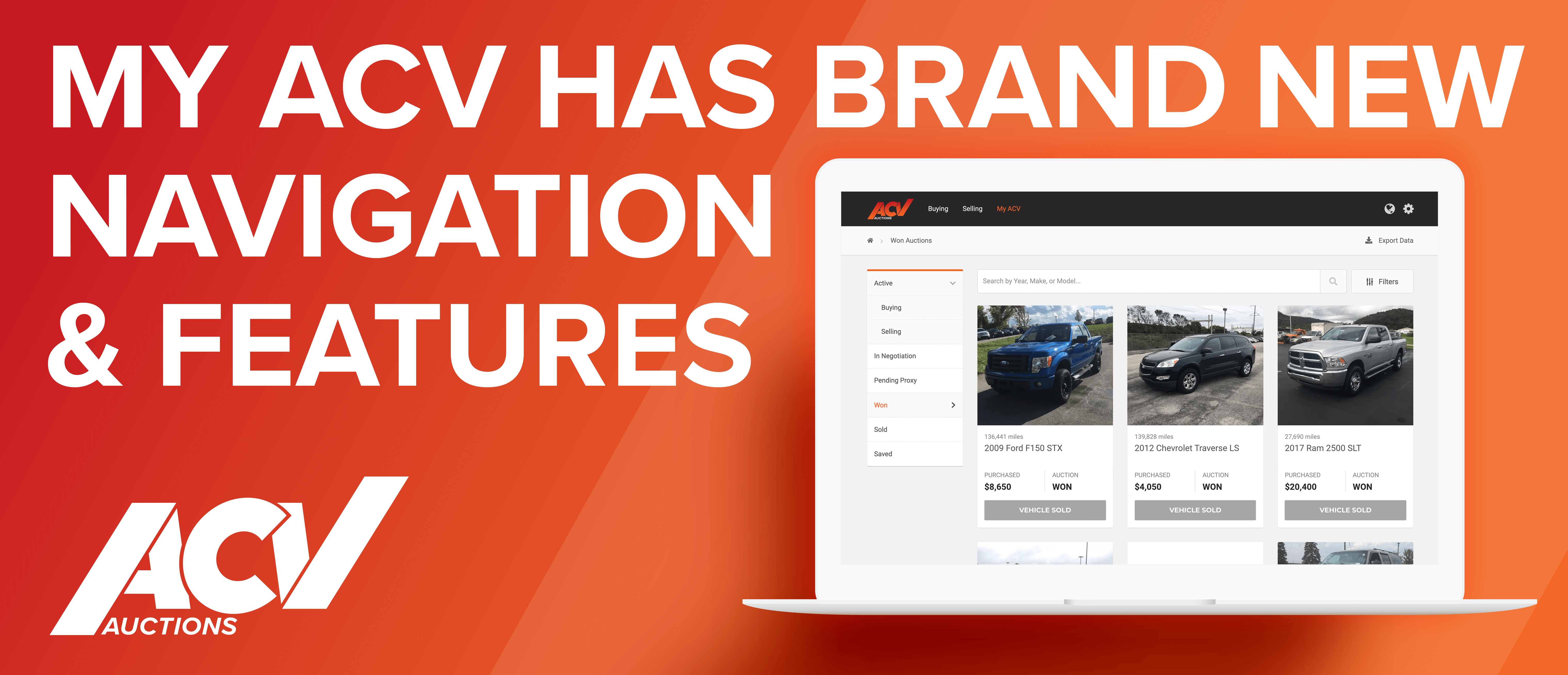 Updates To My ACV Provide Better Experience | ACV Auctions