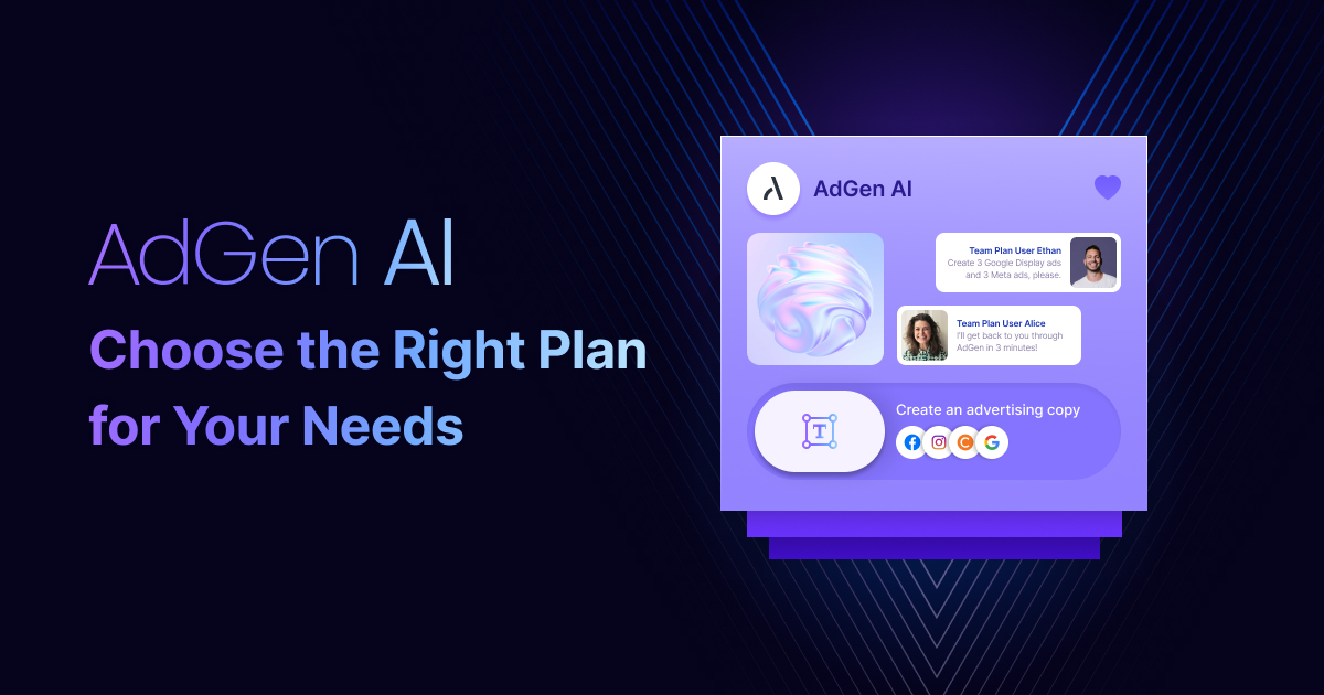Pricing | AdGen AI