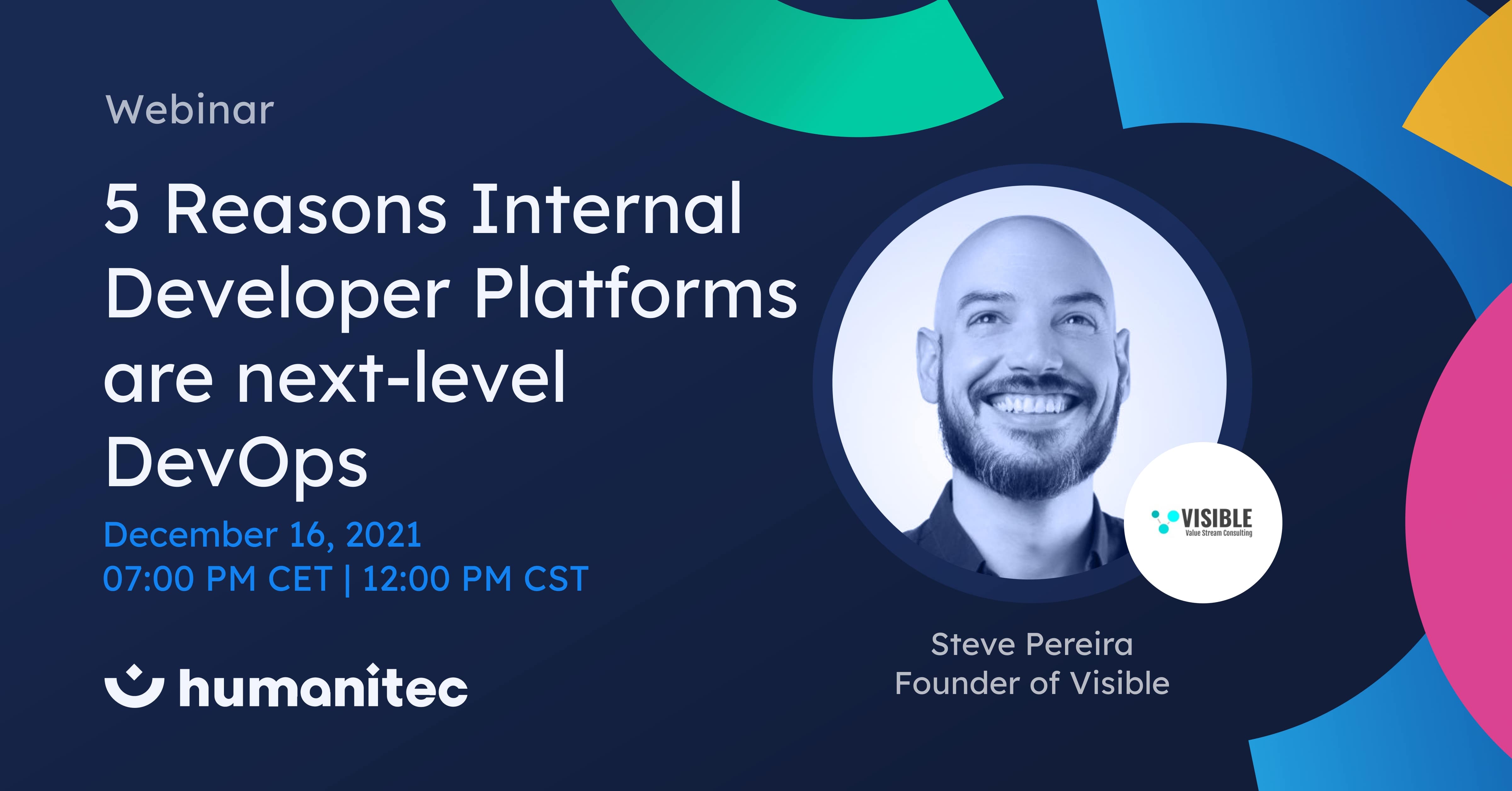 Webinar: 5 Reasons Internal Developer Platforms are next-level DevOps