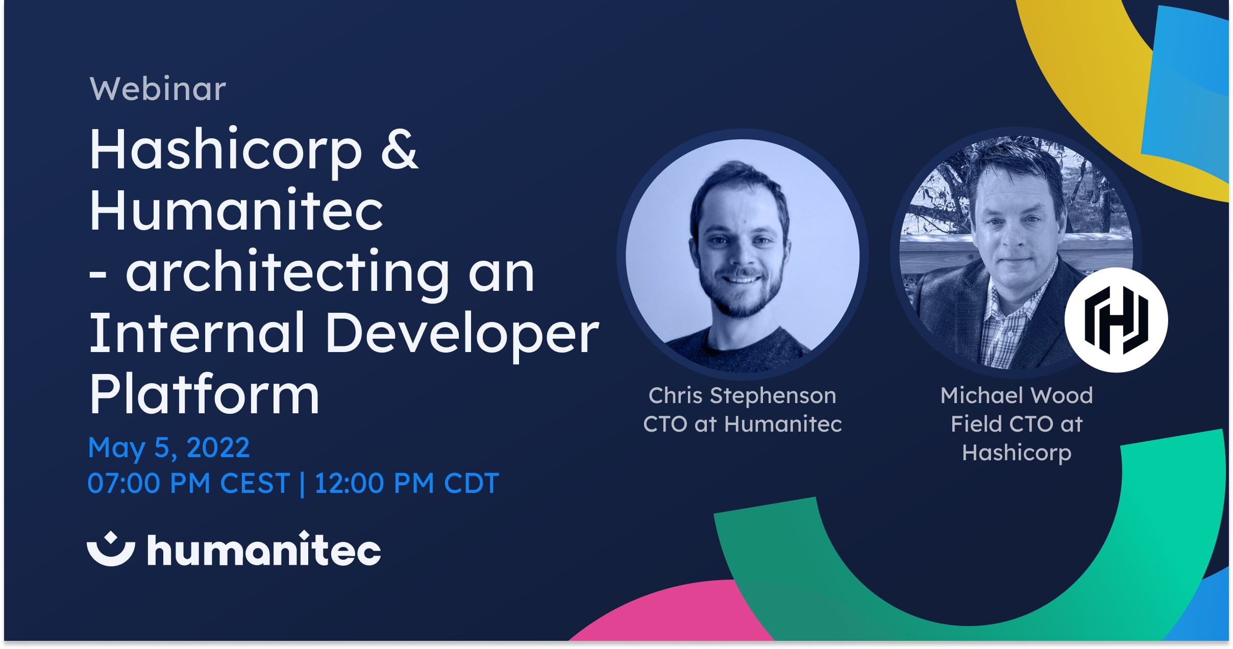 Webinar: Hashicorp & Humanitec - architecting an Internal Developer ...
