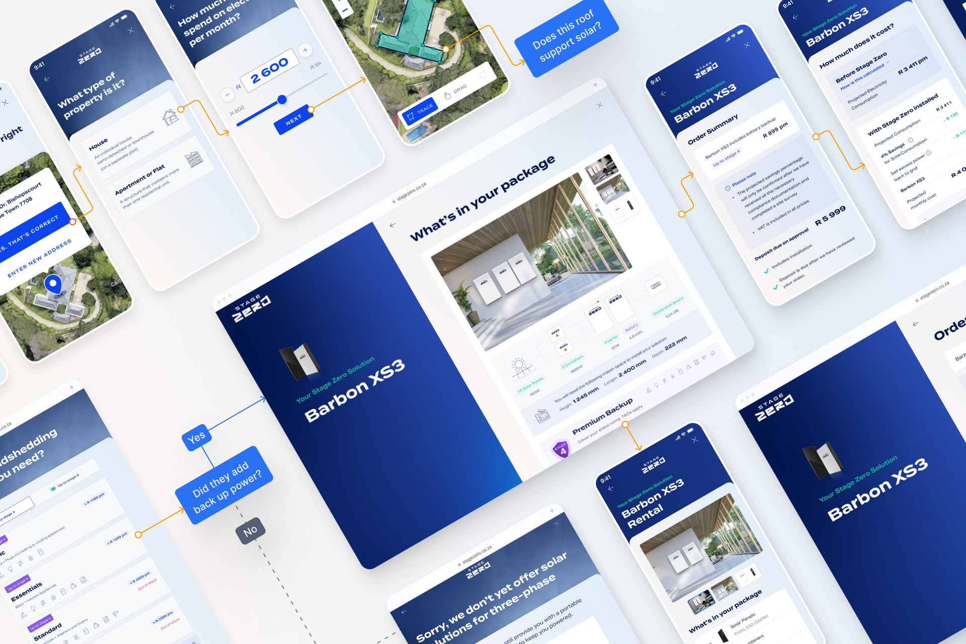 Stage Zero Web App and Website Design | Now Boarding Digital