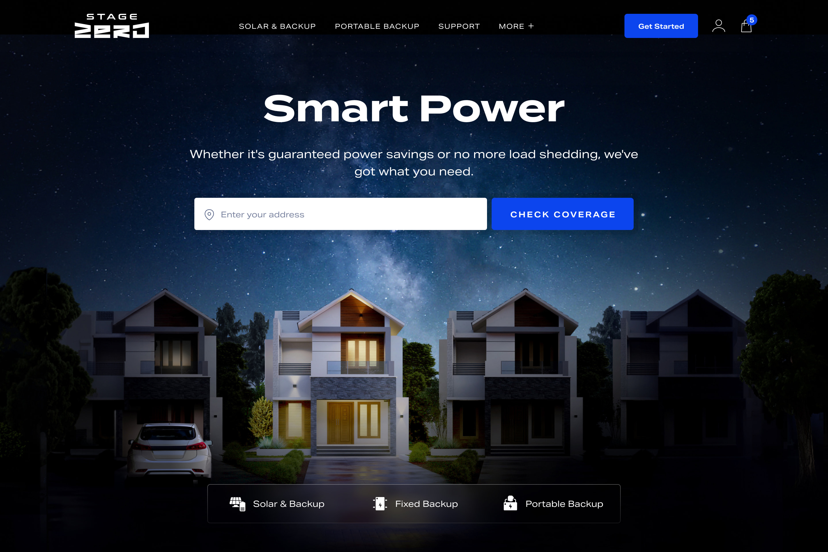 Stage Zero Web App and Website Design | Now Boarding Digital