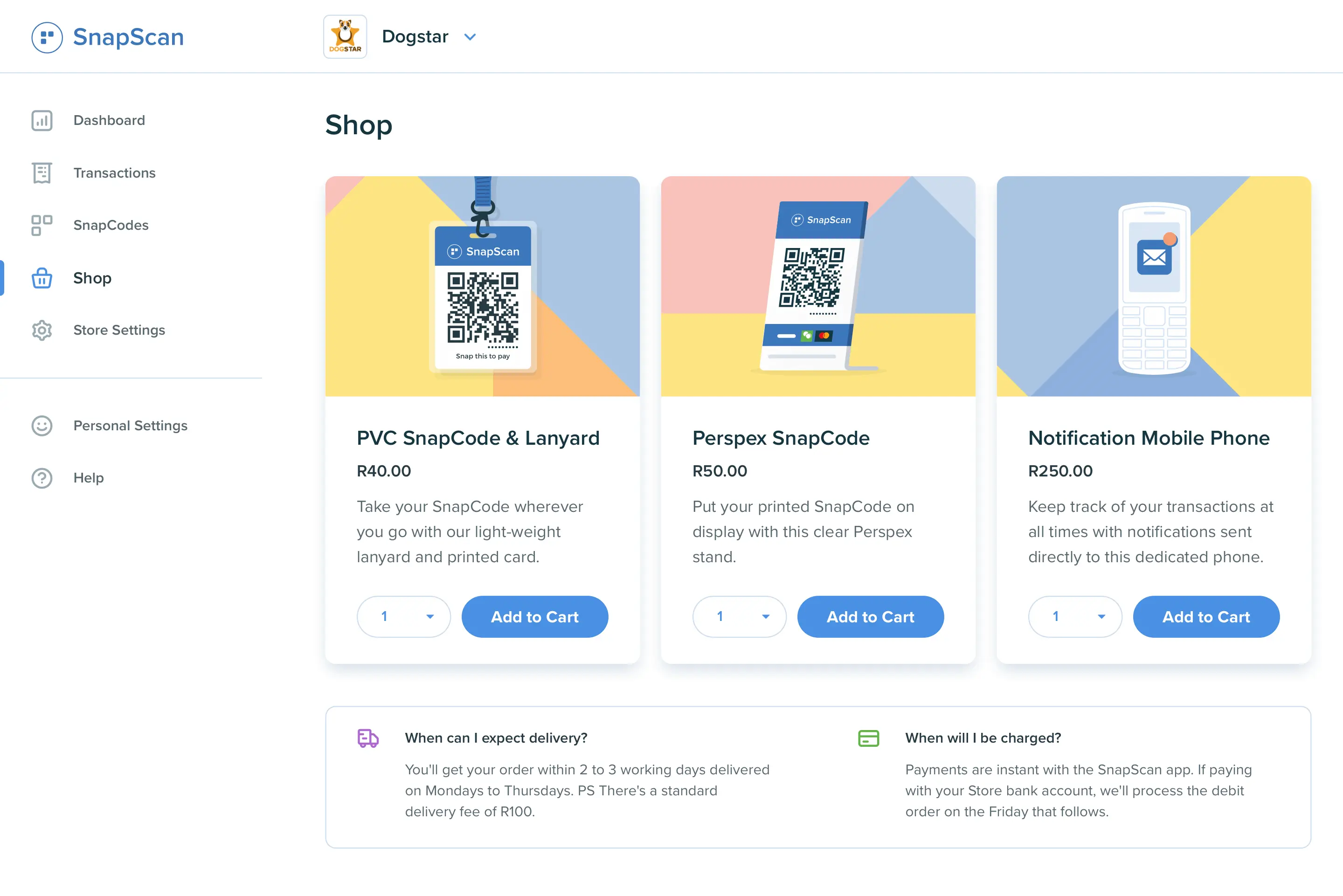Snapscan Web App Design Now Boarding Digital