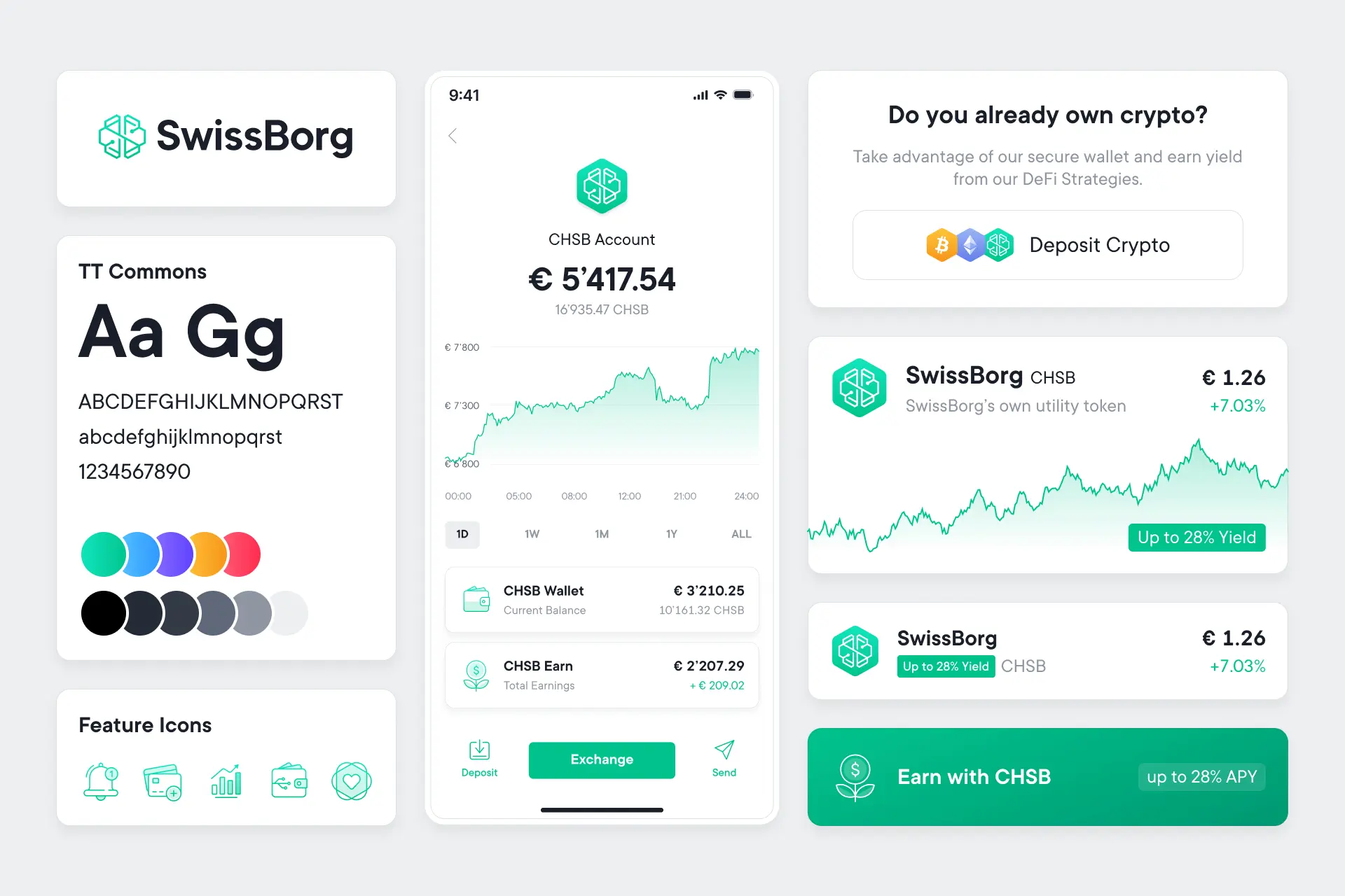 SwissBorg App Design | Now Boarding Digital