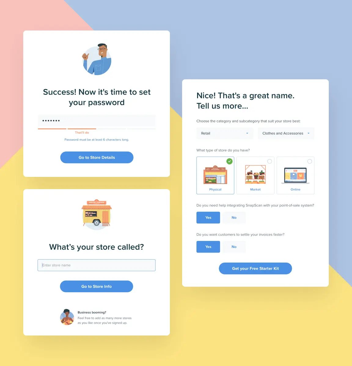 SnapScan Web App Design | Now Boarding Digital