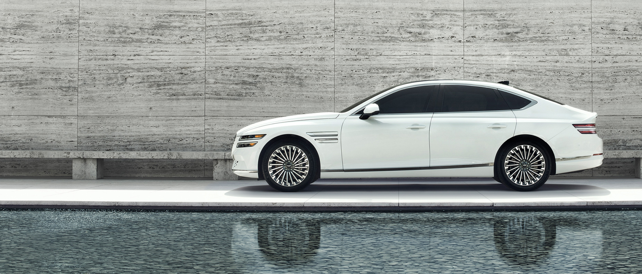 Genesis G80 Électrifiée 2024 – Berline de luxe électrique de grande ...