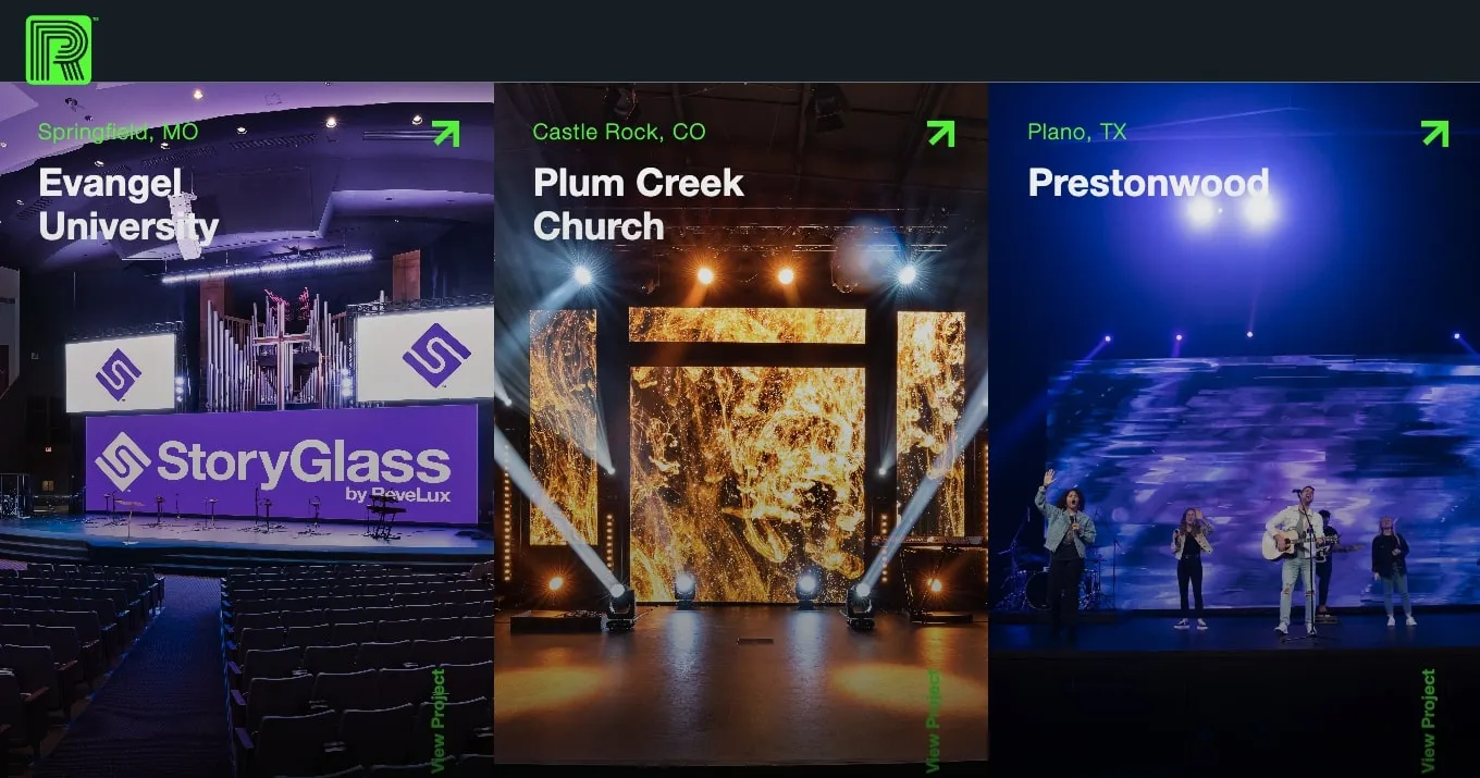 Projects | ReveLux LED