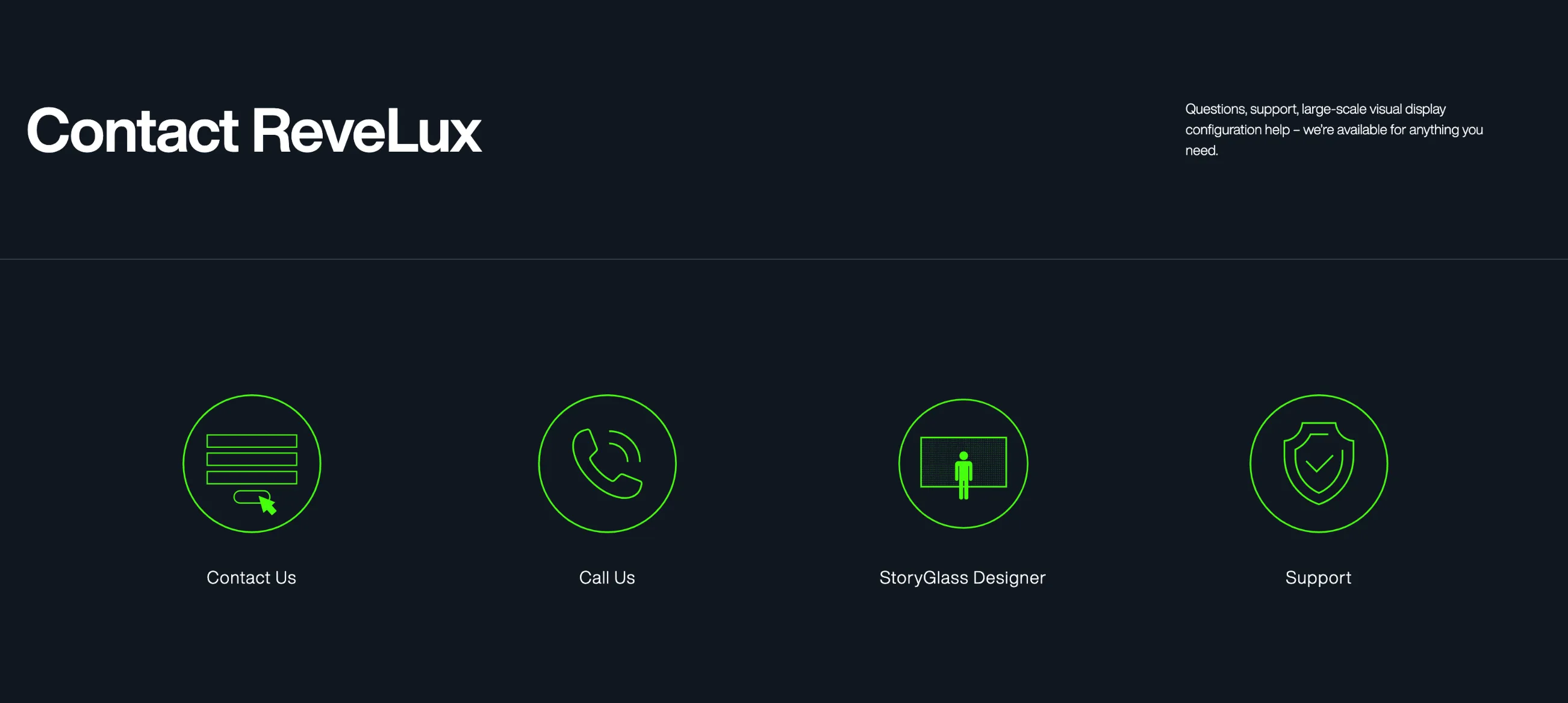 Contact Us | ReveLux