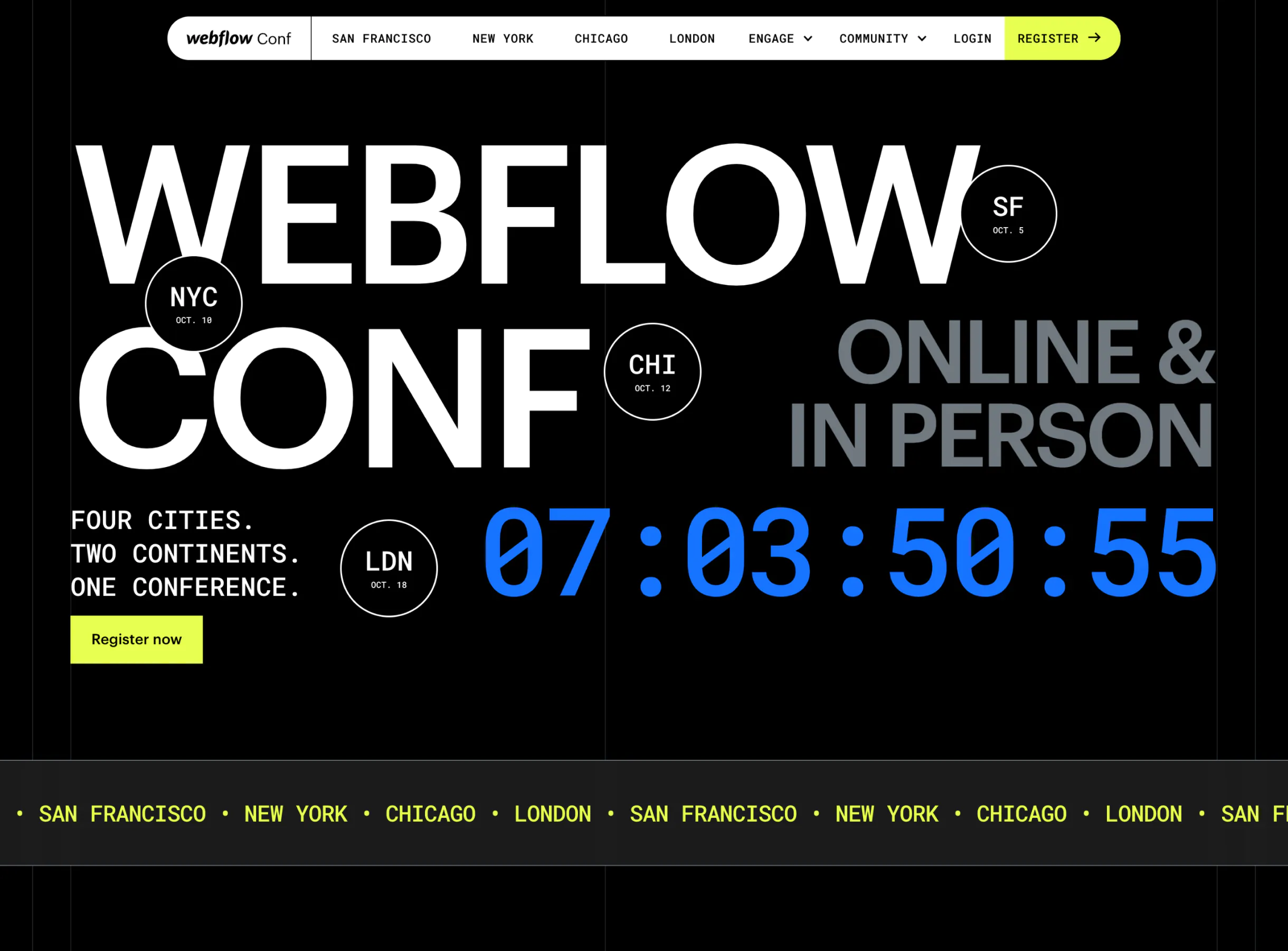 Webflow Conf [Work] — Corey Moen