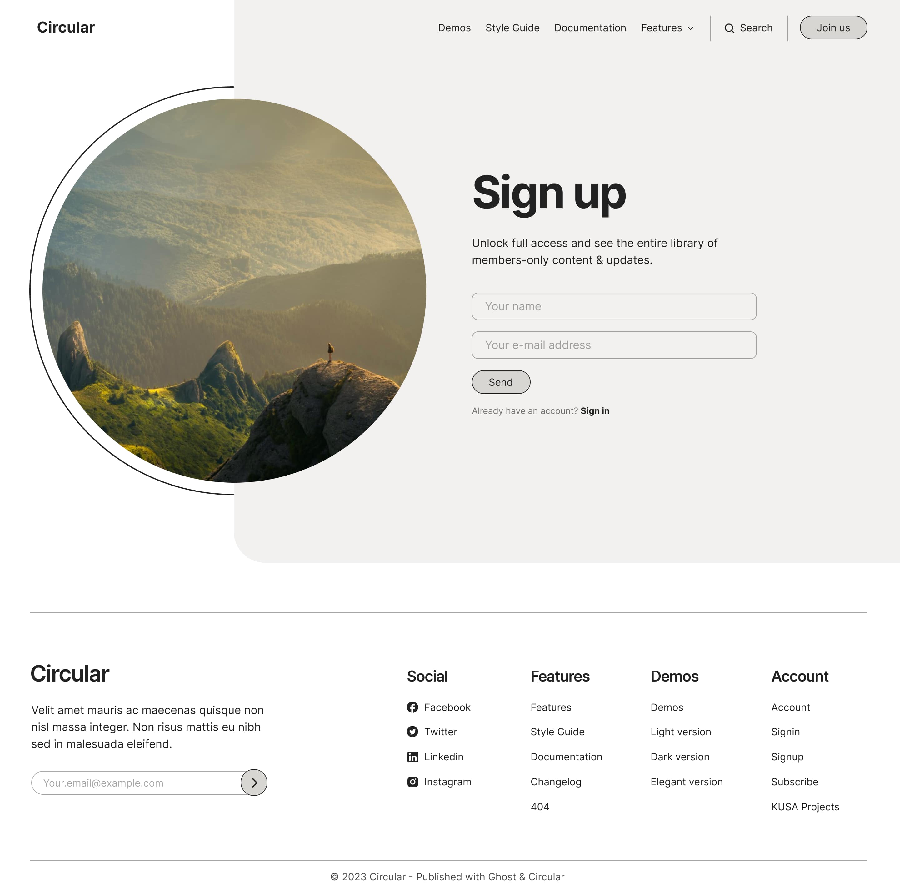 KUSA Projects | Circular