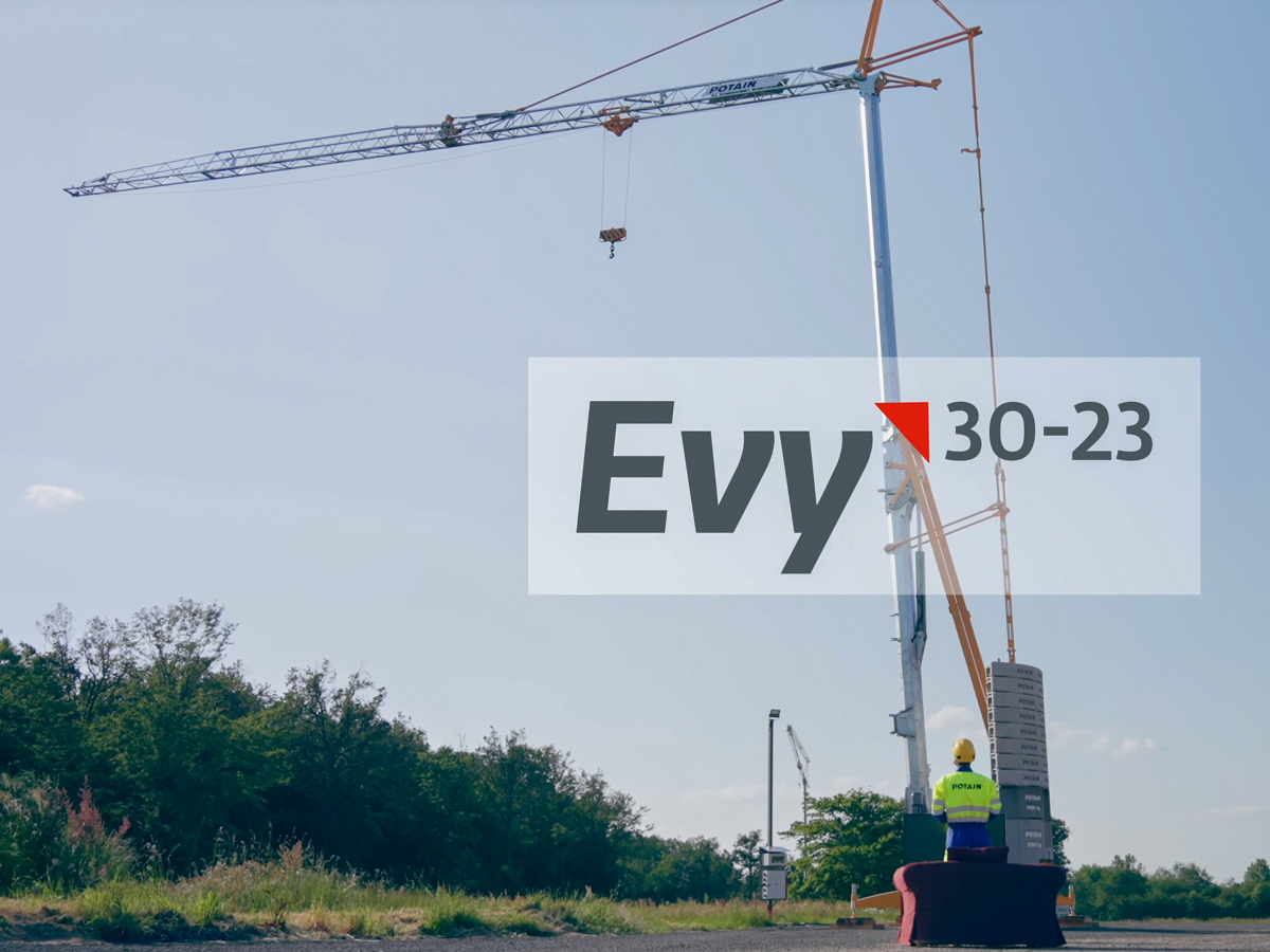 Potain Evy 30-23 kopen of huren? | Bulten Bouwmaterieel