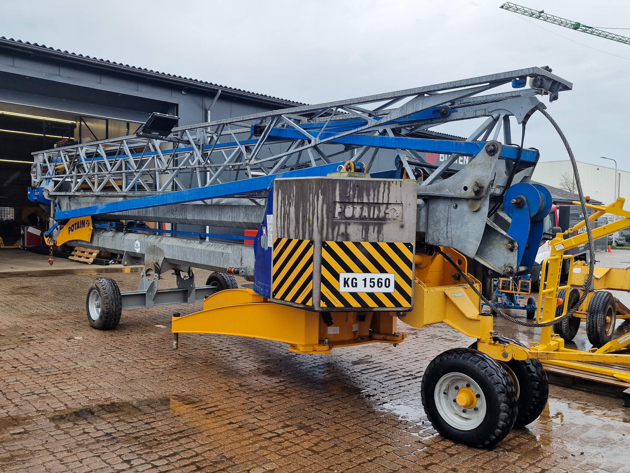 Gebruikte bouwkraan kopen? Bekijk ons aanbod!