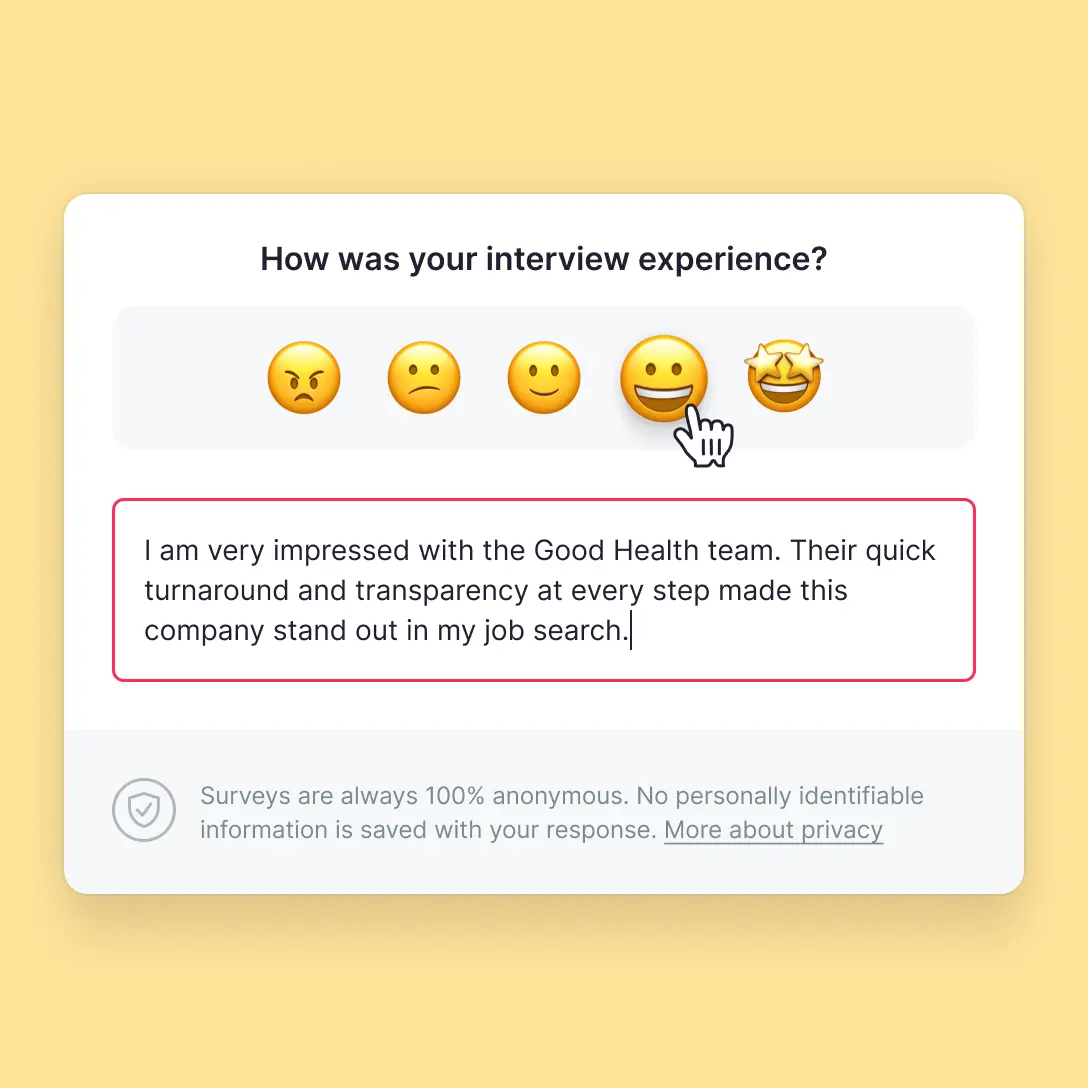 Candidate Experience Surveys | All-In-One Recruiting Operations Platform