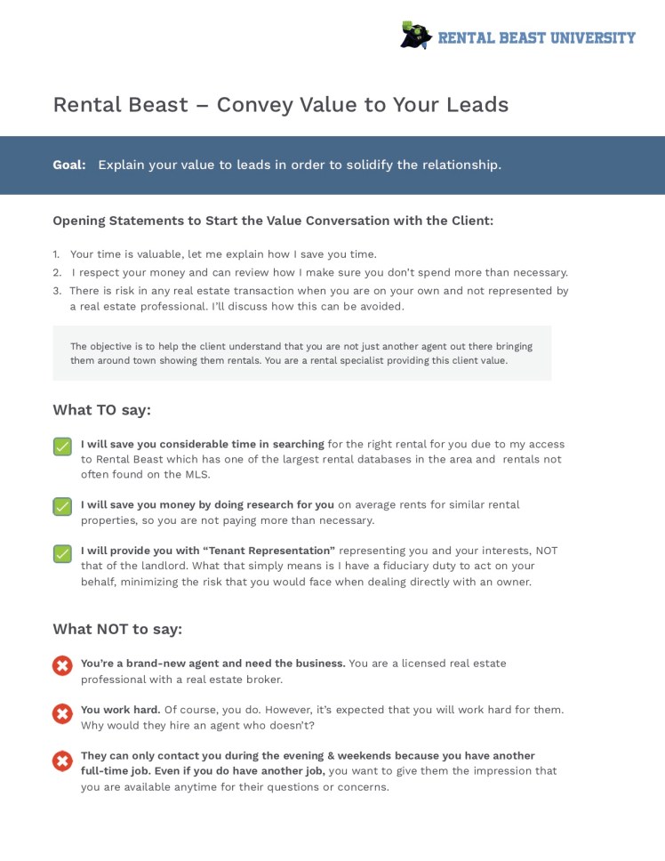 What to Say to a New Lead (and What NOT to Say!)