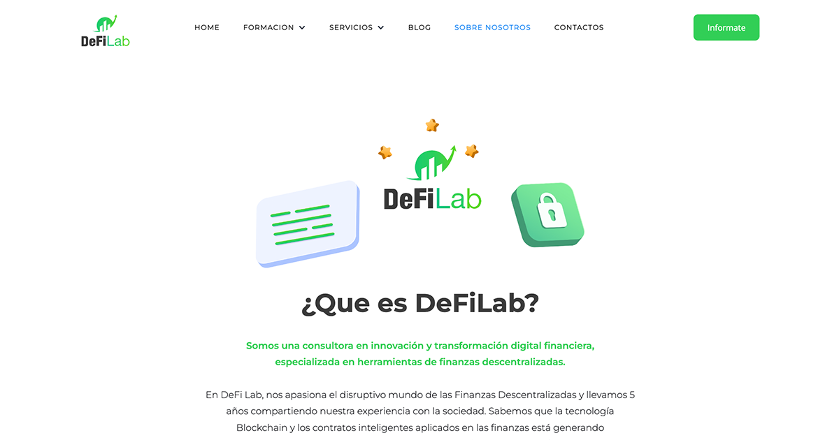 Acerca de DefiLab- Conoce nuestra Historia y Valores