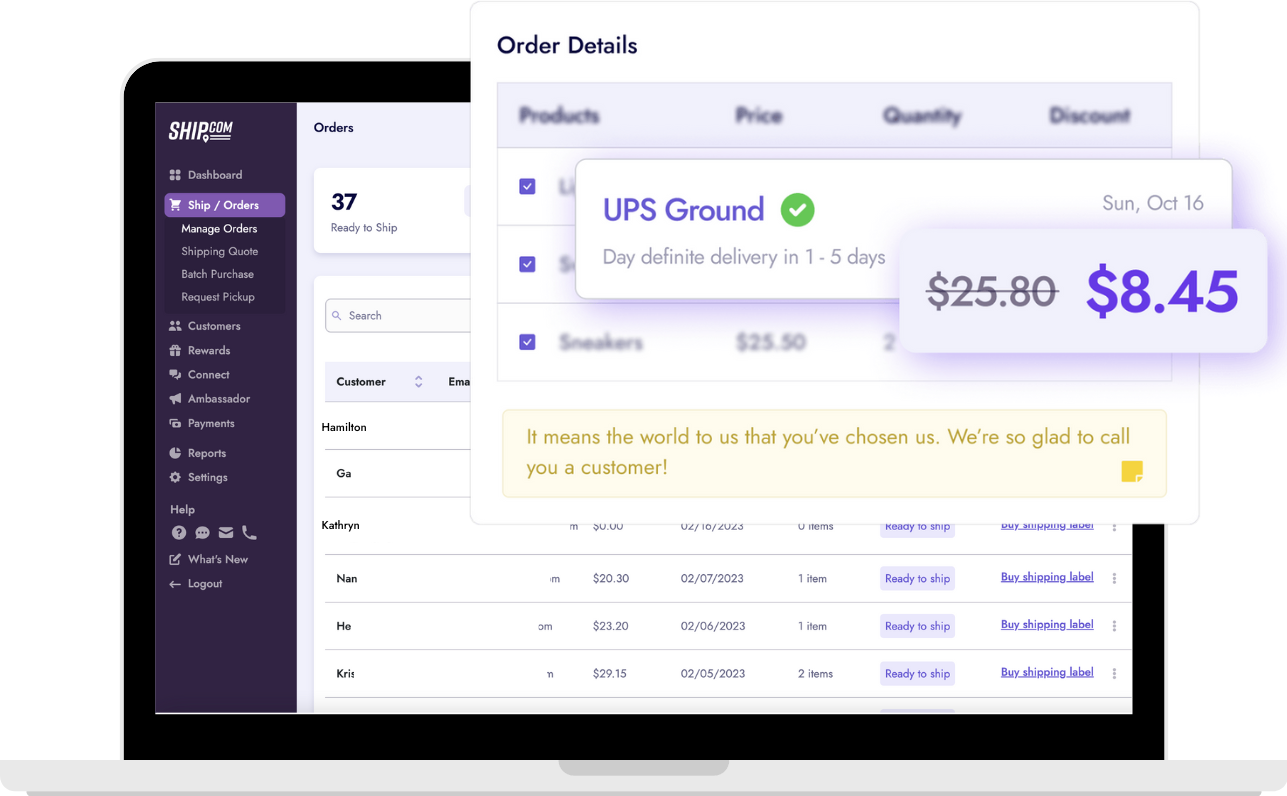 Ship.com | Shipping Management Software for Small Businesses