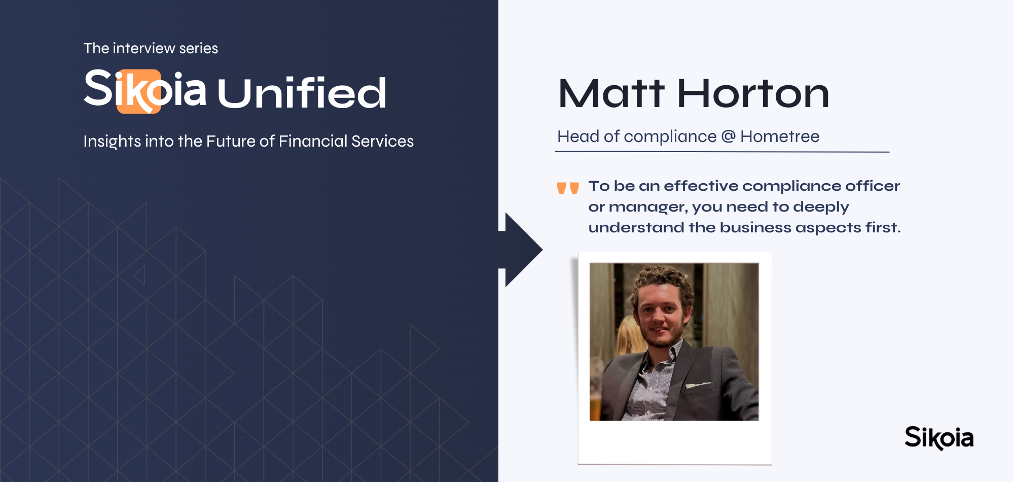 Sikoia Unified meets Matt Horton | Sikoia Blog