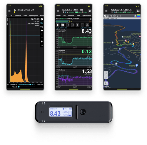 Radiacode 102 & 103: Radiation Detector, Gamma Spectrometer and ...
