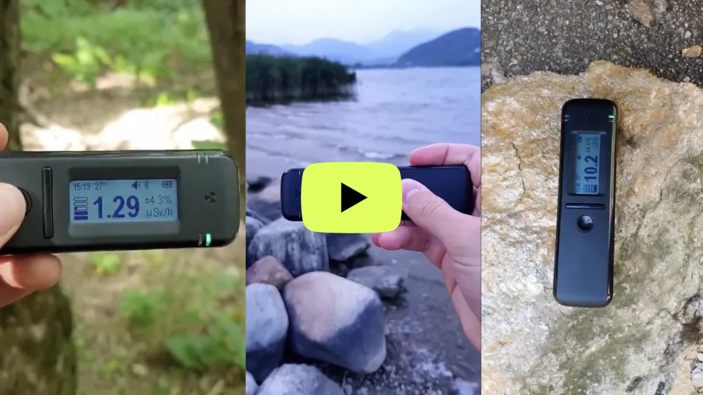 Radiacode 102 & 103: Radiation Detector, Gamma Spectrometer and ...