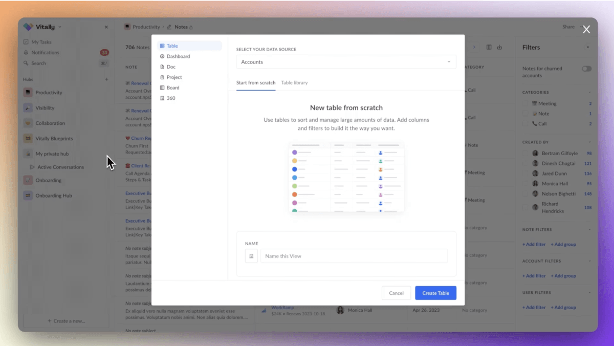 Vitally Academy | How to Create a View