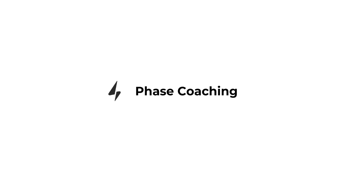 Phase Coaching